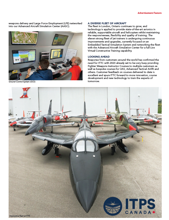 Arabian Aerospace Magazine - ITTC TOPGUN training feature - ITTC