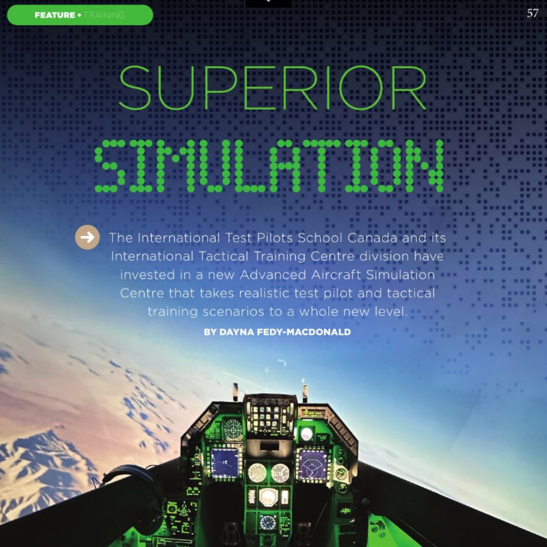 Superior Simulation at ITTC | Great Article by Skies Magazine